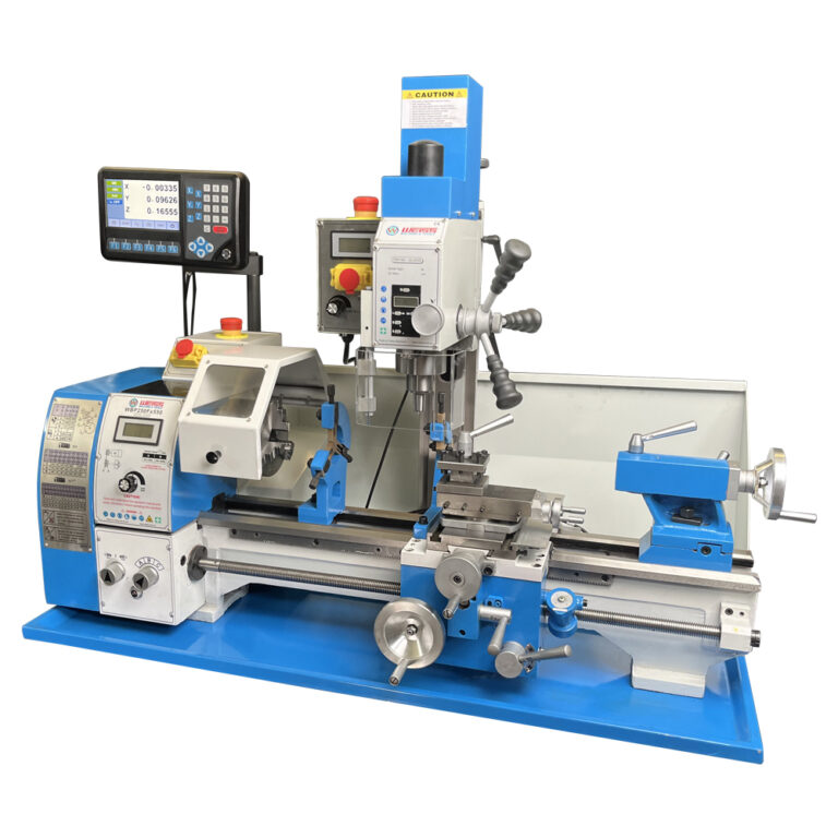 WEISS WBP250F-D 10"x22" Variable-Speed Combination Lathe/Mill with 3 ...