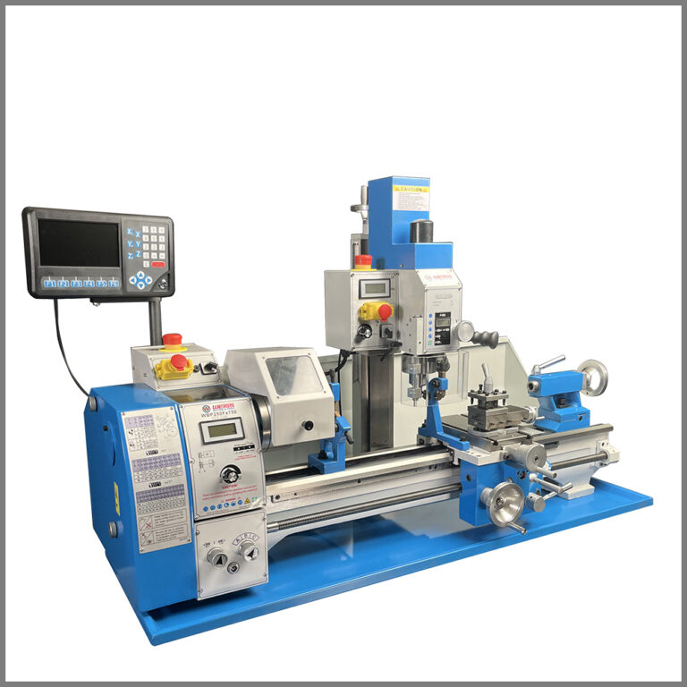 WEISS WBP250LF-D 10"x30" Variable Speed Combo Lathe/Milliing machine ...